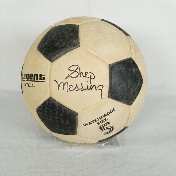 Regent Official | Other | Vintage 7s 80s Soccer Ball Shep Messing ...